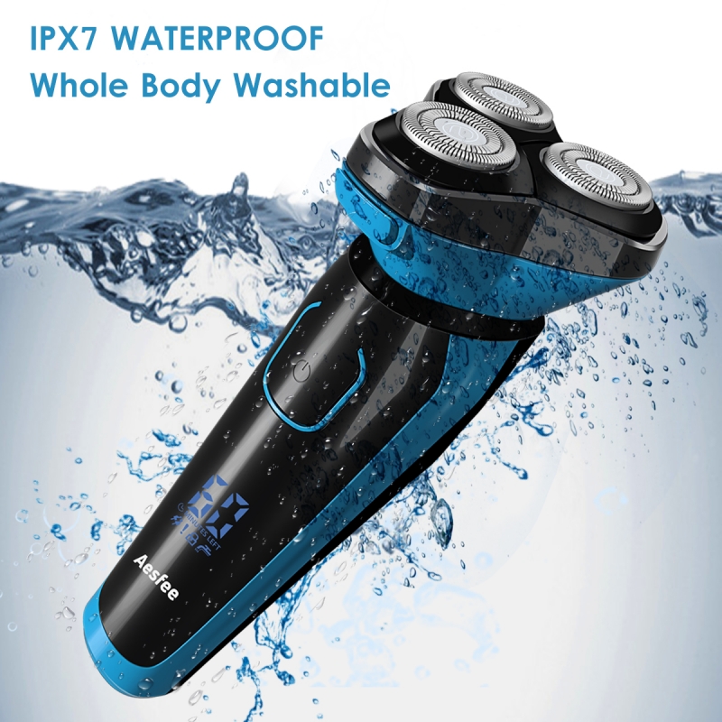 Electric Shaver Wet And Dry Waterproof For Men Electric Razor Cordless